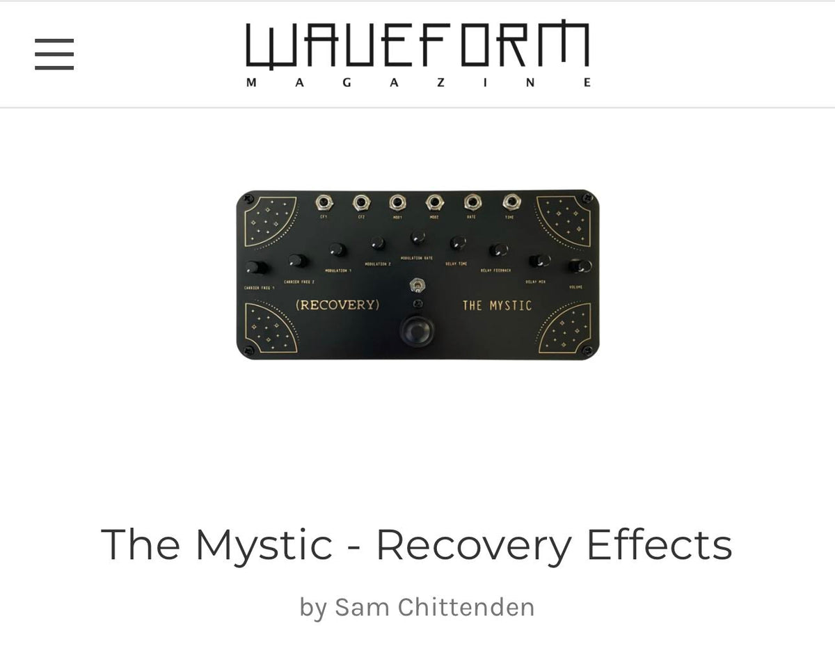 The Mystic Desktop Synth: Gear Review in Waveform Magazine – Recovery ...