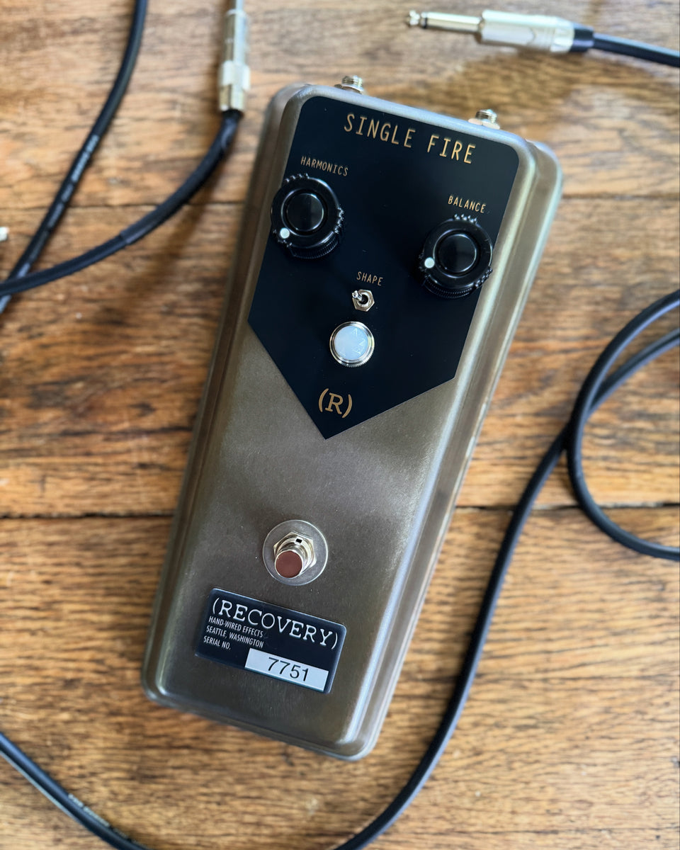 VERDIGRIS AND SINGLE FIRE (Choose Your Fuzz) – Recovery Effects and Devices